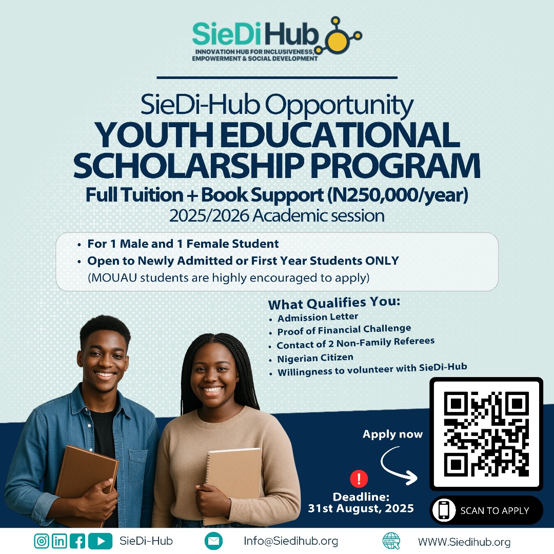 SCHOLARSHIP - Siedi Hub